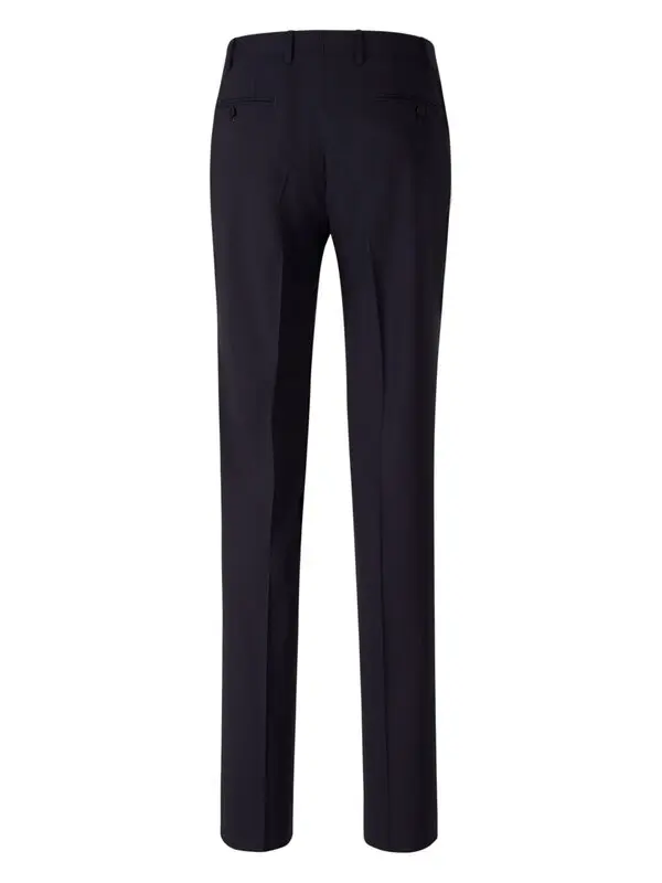 Canali Wool Trousers - Blue