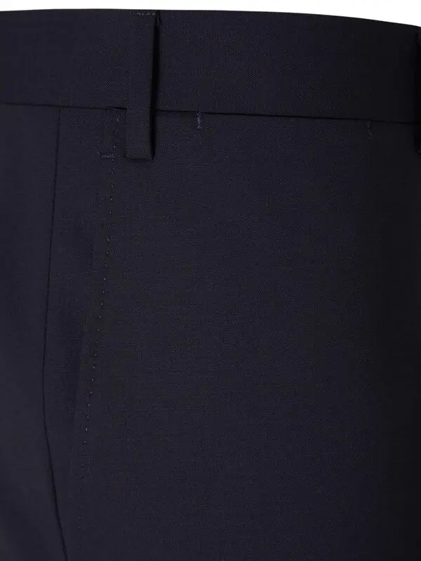 Canali Wool Trousers - Blue