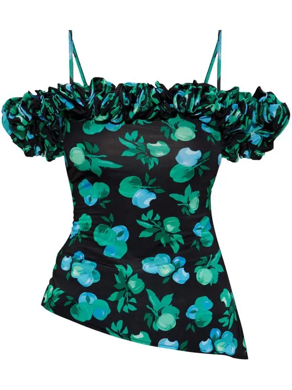 Coperni Floral-print Blouse