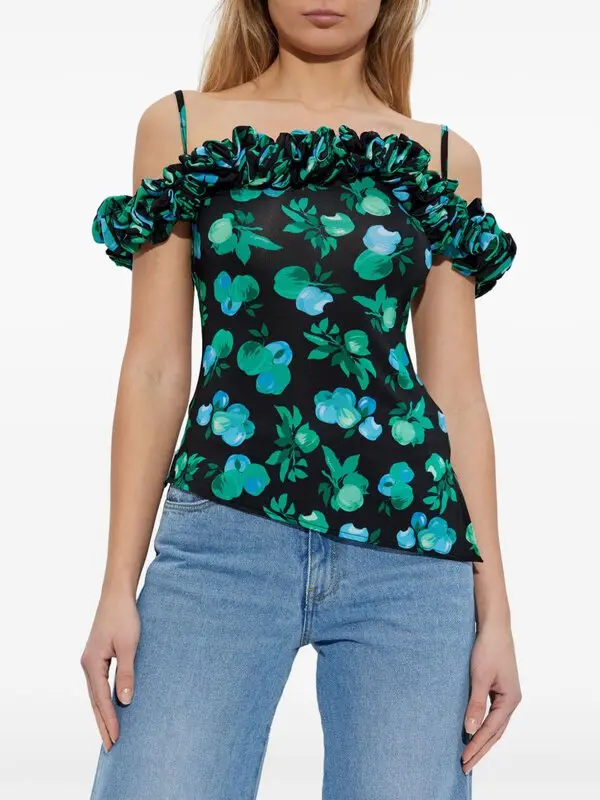 Coperni Floral-print Blouse