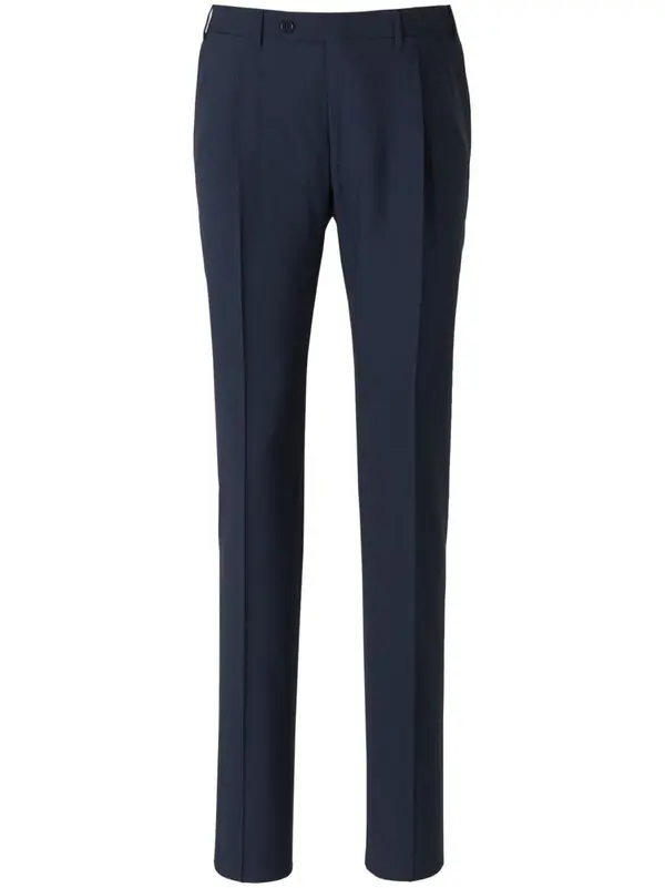 Canali Wool Trousers - Blue