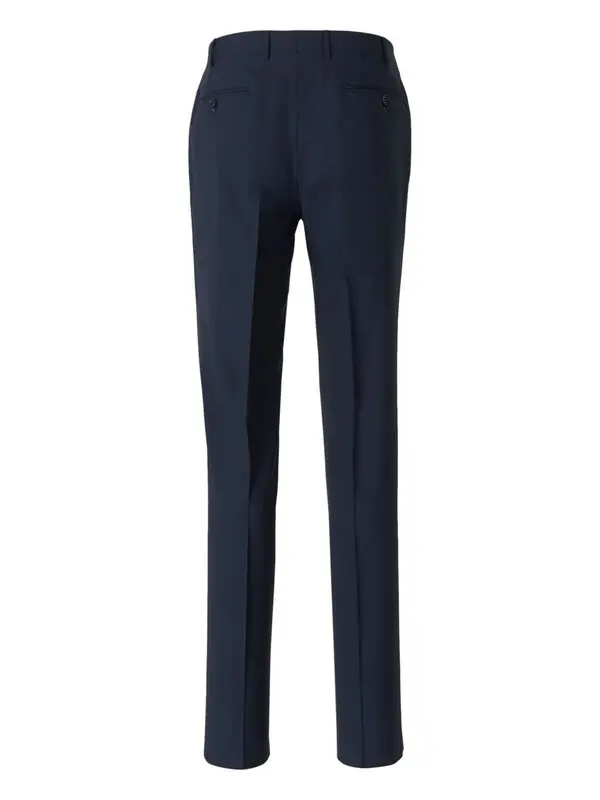 Canali Wool Trousers - Blue