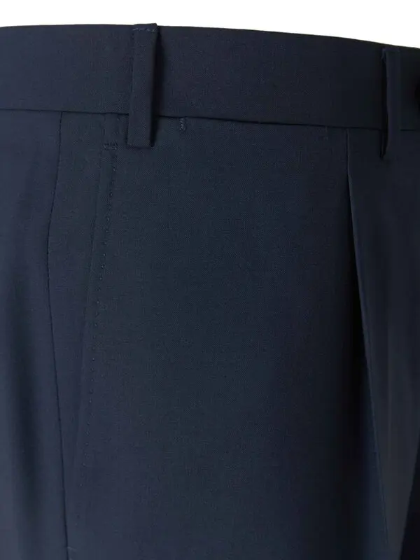 Canali Wool Trousers - Blue