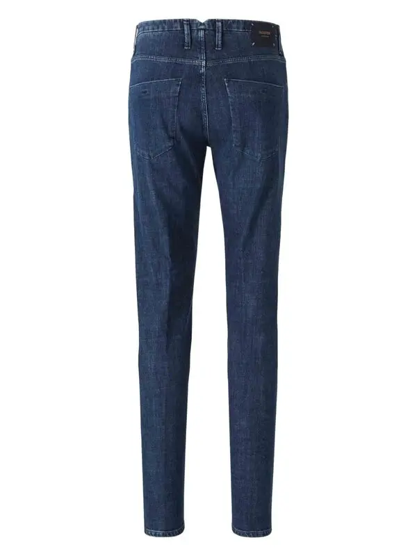 Incotex Twill Weave Straight Jeans