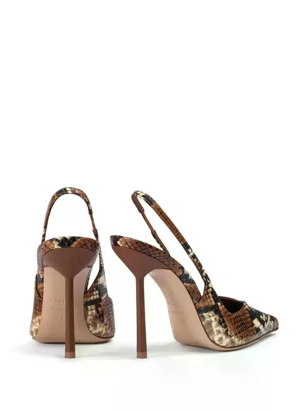 LE SILLA Vivienne Snakeskin Pumps