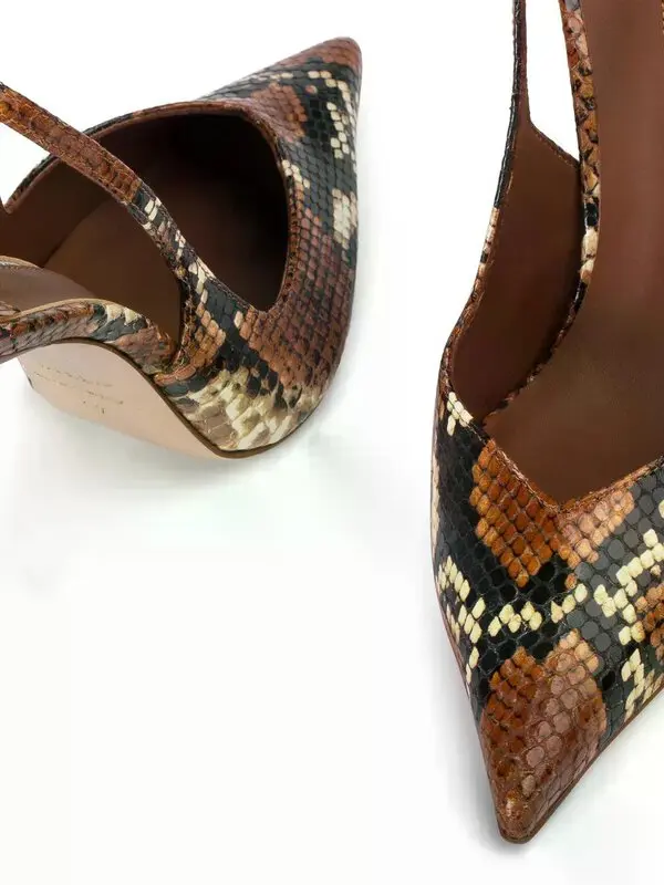 LE SILLA Vivienne Snakeskin Pumps
