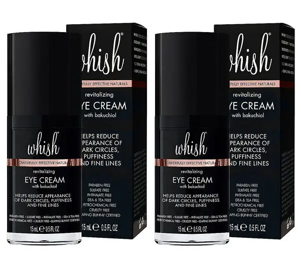 Whish Repairing Eye Cream With Bakuchiol 0.5oz Duo - One-color