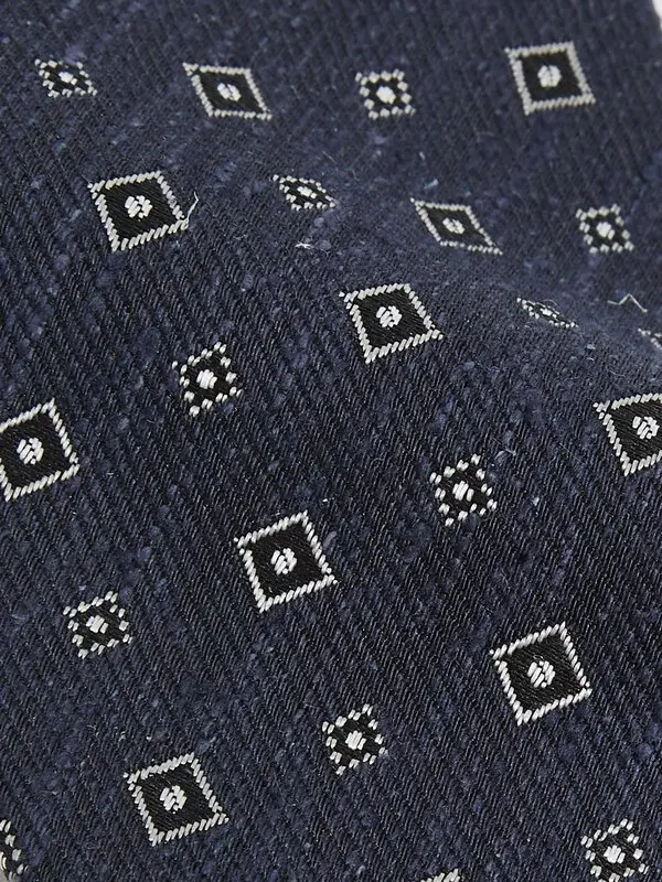 REISS Anzio Medallion Pattern Tie