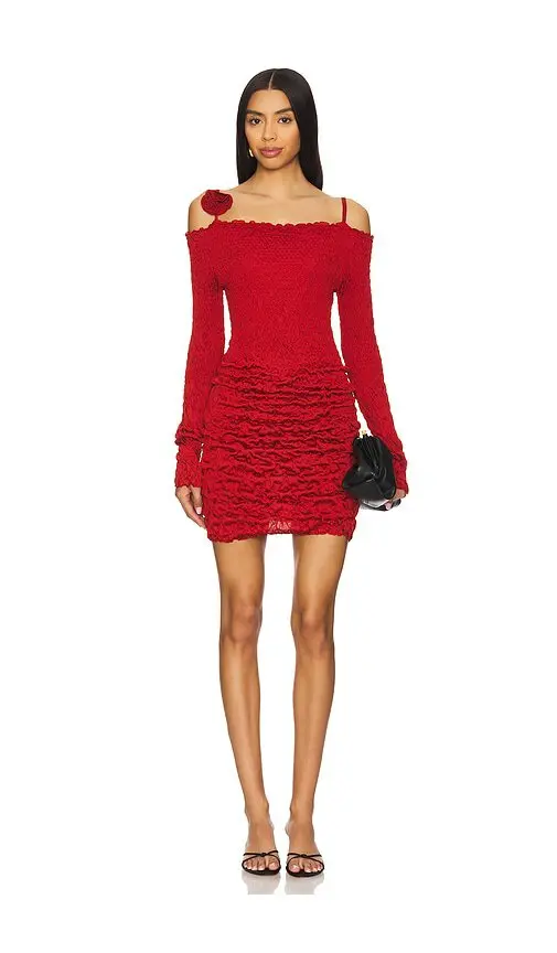 MAYGEL CORONEL Parga Dress - Red