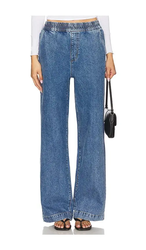 Steve Madden Gilda Pant - Blue Denim