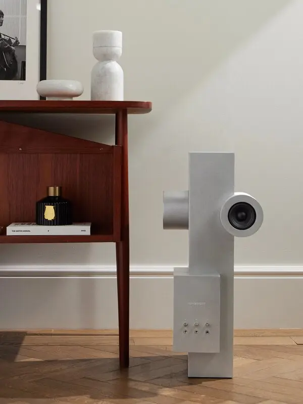TRANSPARENT Brutalist Recycled-aluminium Speaker