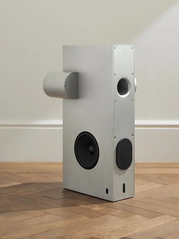 TRANSPARENT Brutalist Recycled-aluminium Speaker