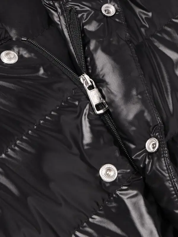 Moncler Gliere Quilted Glossed-nylon Hooded Jacket