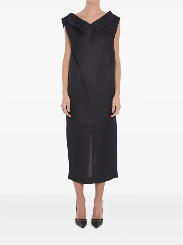 Khaite Selwyn Off-the-shoulder Dress - Black