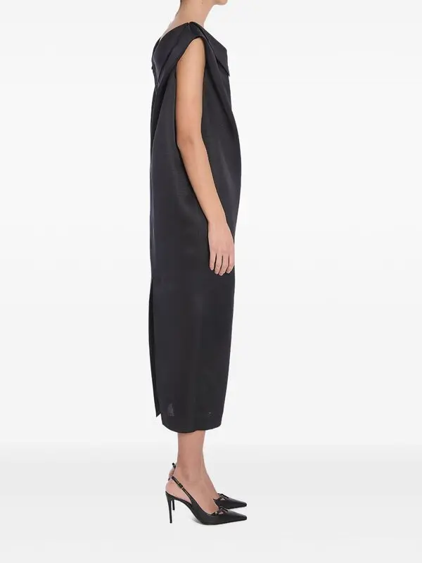 Khaite Selwyn Off-the-shoulder Dress - Black