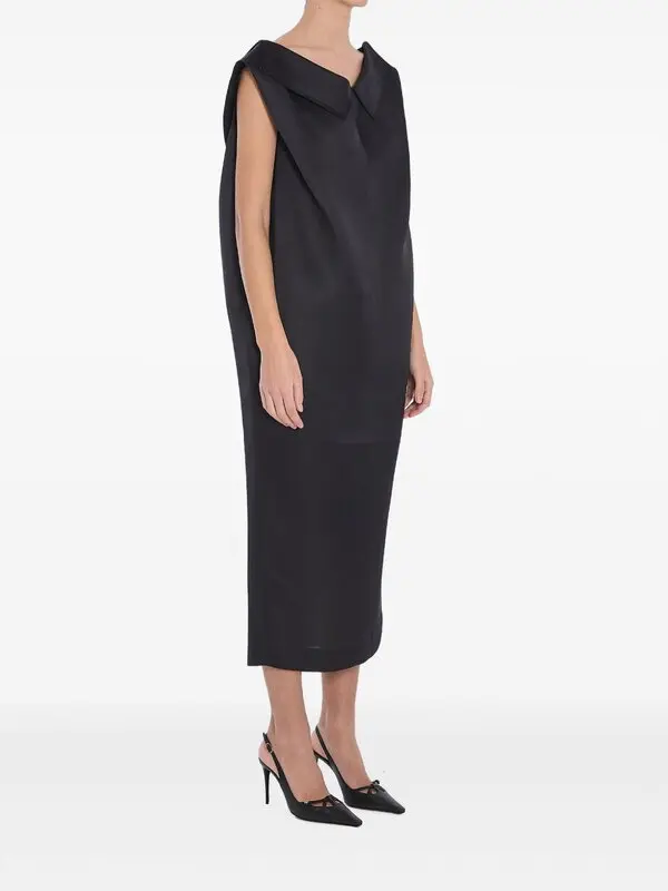 Khaite Selwyn Off-the-shoulder Dress - Black