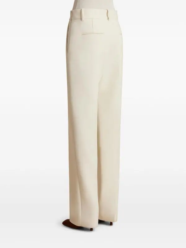 Khaite Cambie Trousers - Neutrals
