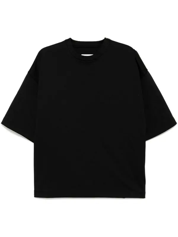 JIL SANDER Zip Detailing T-shirt