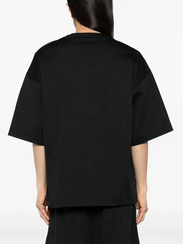 JIL SANDER Zip Detailing T-shirt