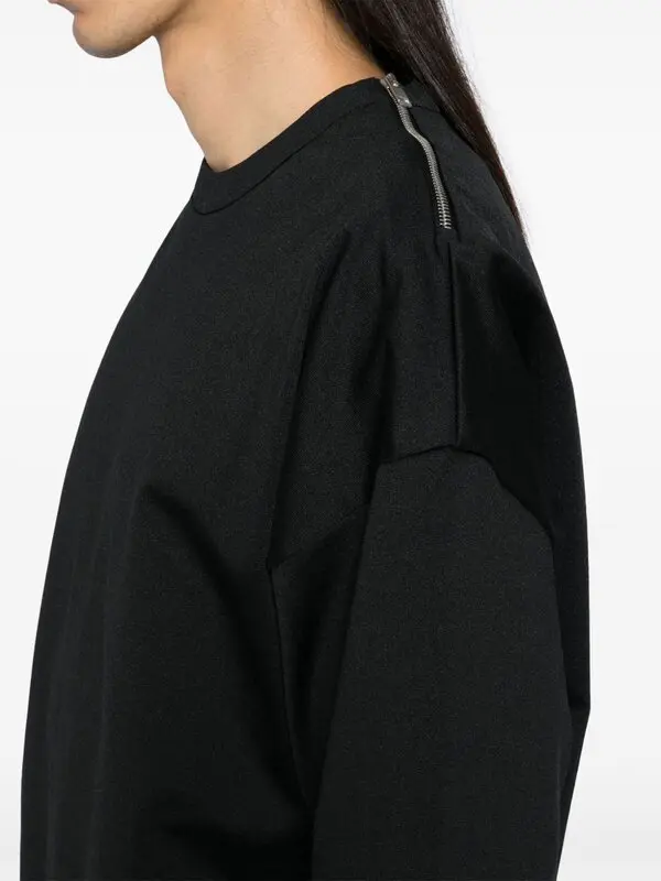 JIL SANDER Zip Detailing T-shirt