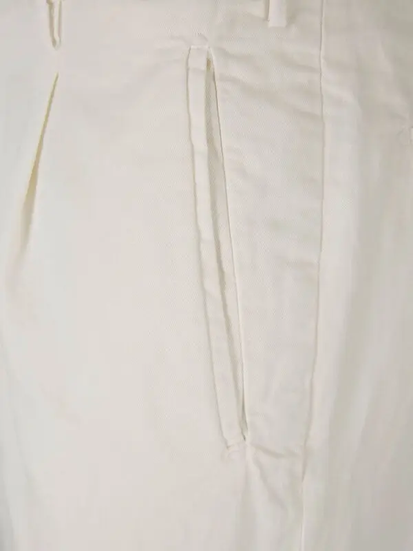 Incotex Tapered-leg Trousers - White