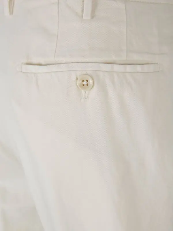 Incotex Tapered-leg Trousers - White