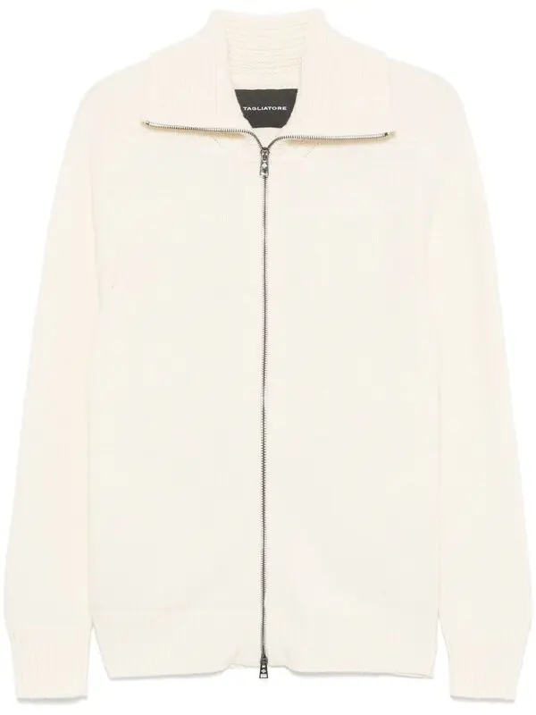 Tagliatore Kaleb Cardigan - Neutrals