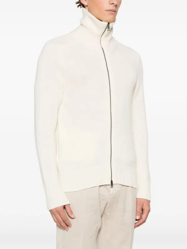 Tagliatore Kaleb Cardigan - Neutrals