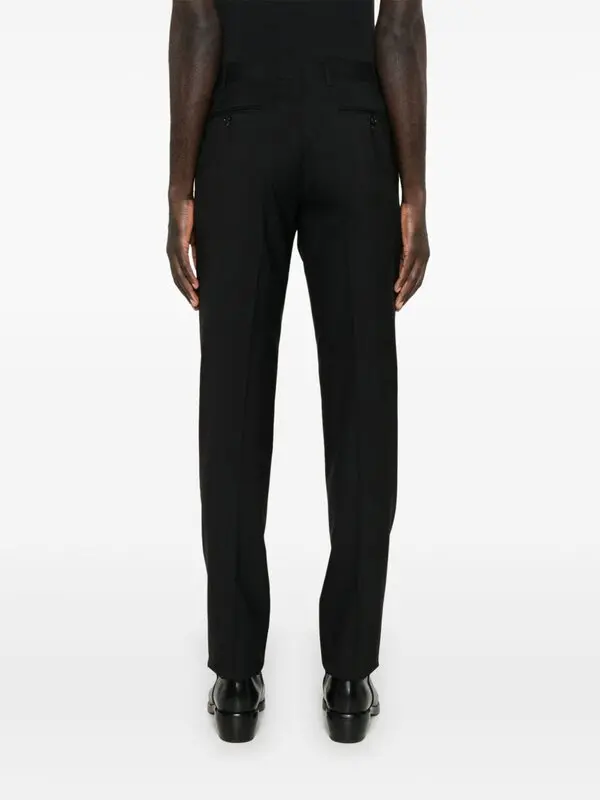 Canali Wool Trousers - Black