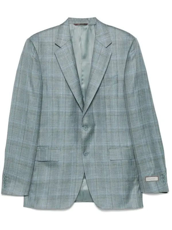 Canali Checked Blazer
