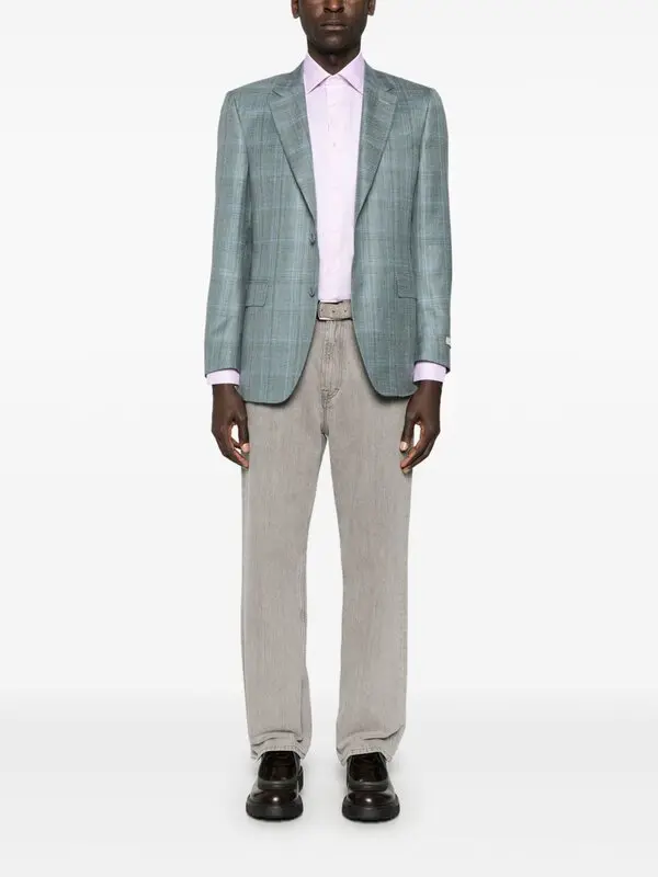Canali Checked Blazer