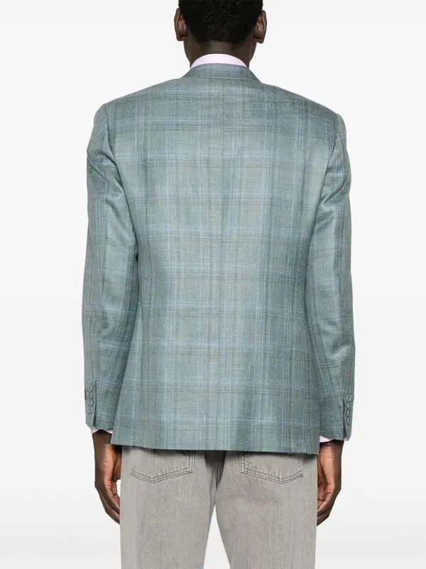 Canali Checked Blazer