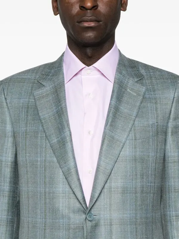 Canali Checked Blazer