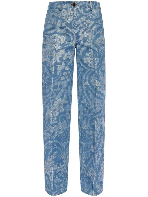 Etro Floral-print Jeans