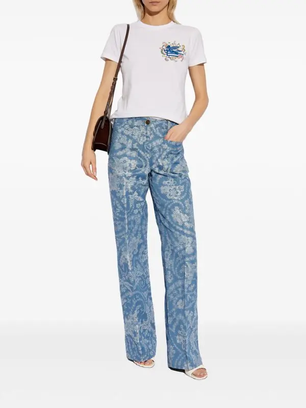 Etro Floral-print Jeans