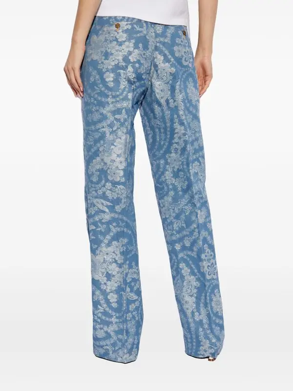 Etro Floral-print Jeans