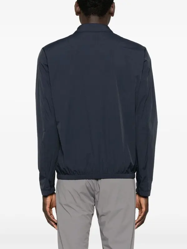 Herno Classic-collar Shirt Jacket - Blue