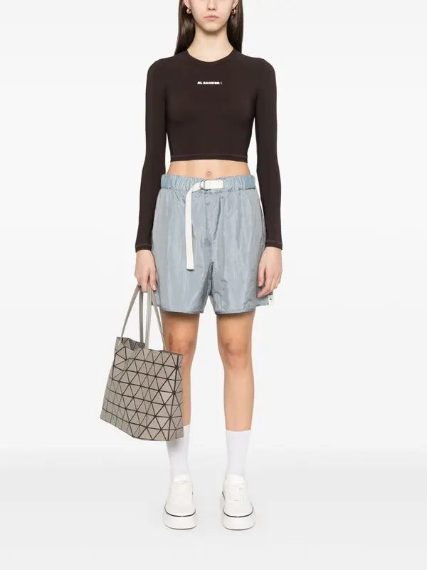 JIL SANDER Satin Shorts