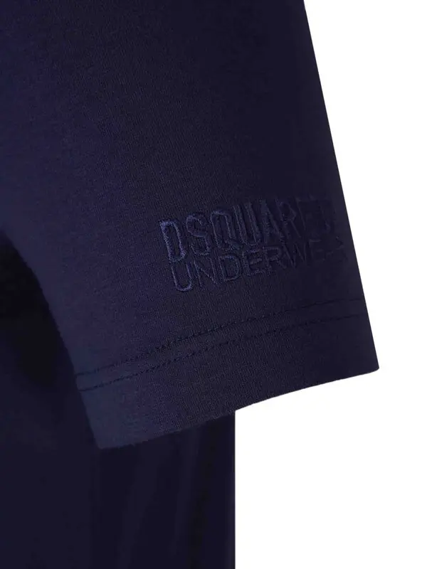 Dsquared2 Logo-embroidered T-shirt