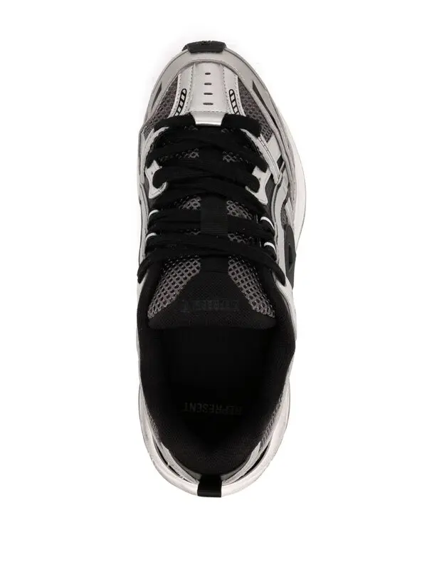 REPRESENT Panelled Sneakers - Silver