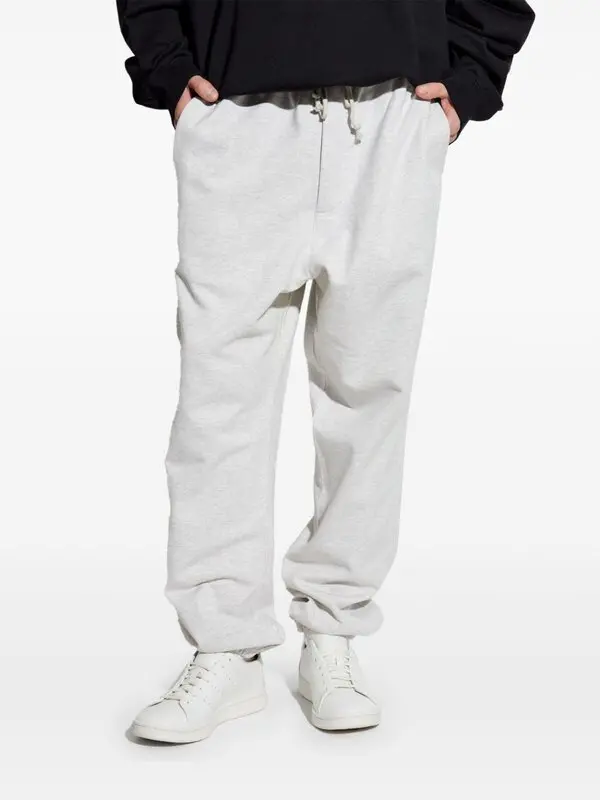 Y3 Logo-print Track Pants - Grey