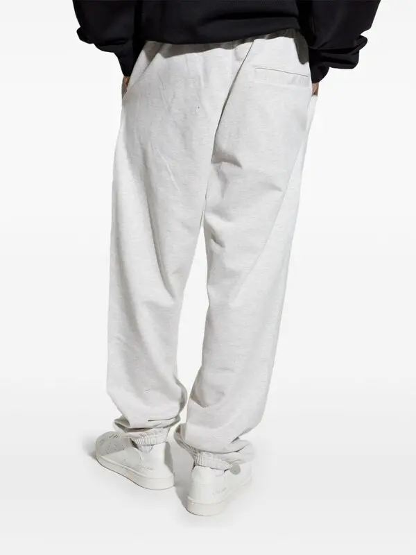 Y3 Logo-print Track Pants - Grey