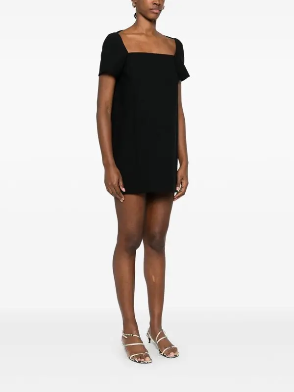 Khaite Benji Mini Dress - Black