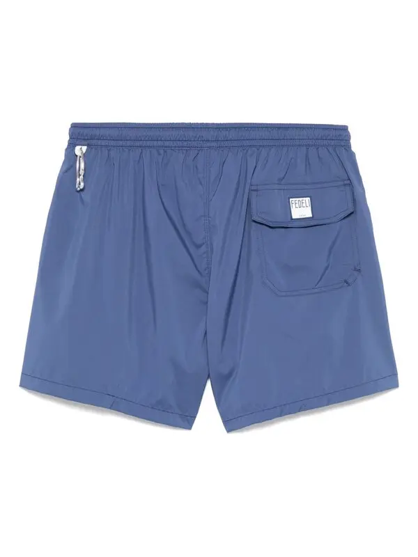 Fedeli Madeira Swim Shorts - Blue
