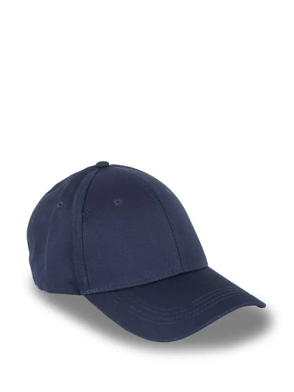 Aspesi Embroidered Logo Cap - Blue