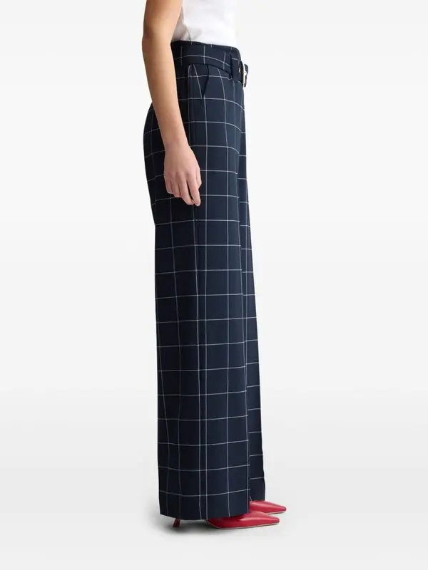 Liu Jo Tailored Check Trousers