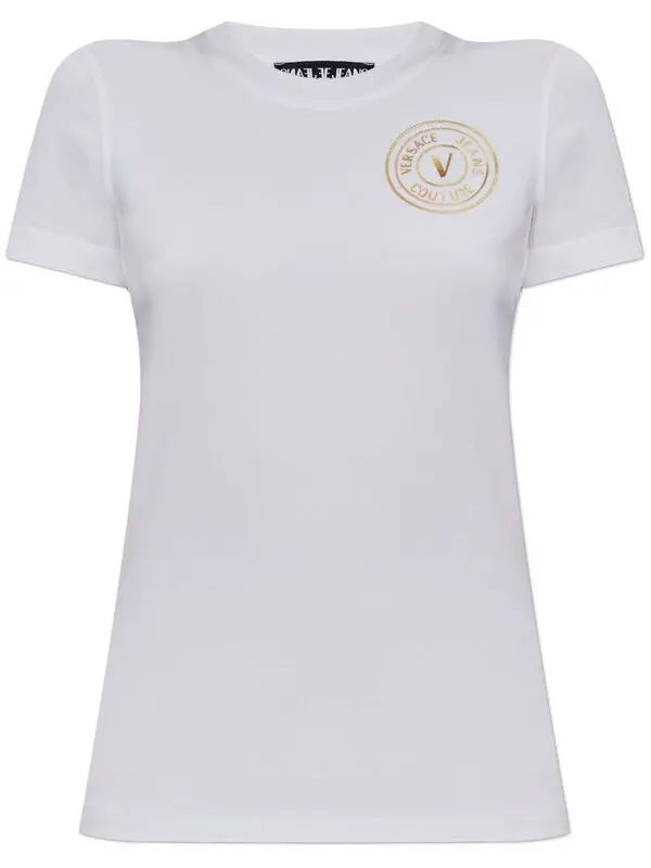 Versace V-emblem T-shirt - White