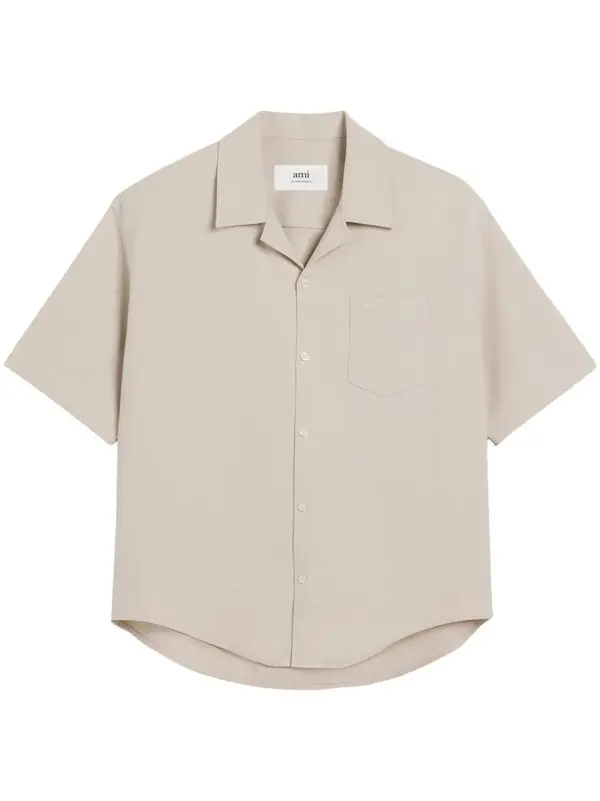 AMI Paris Camp-collar Shirt