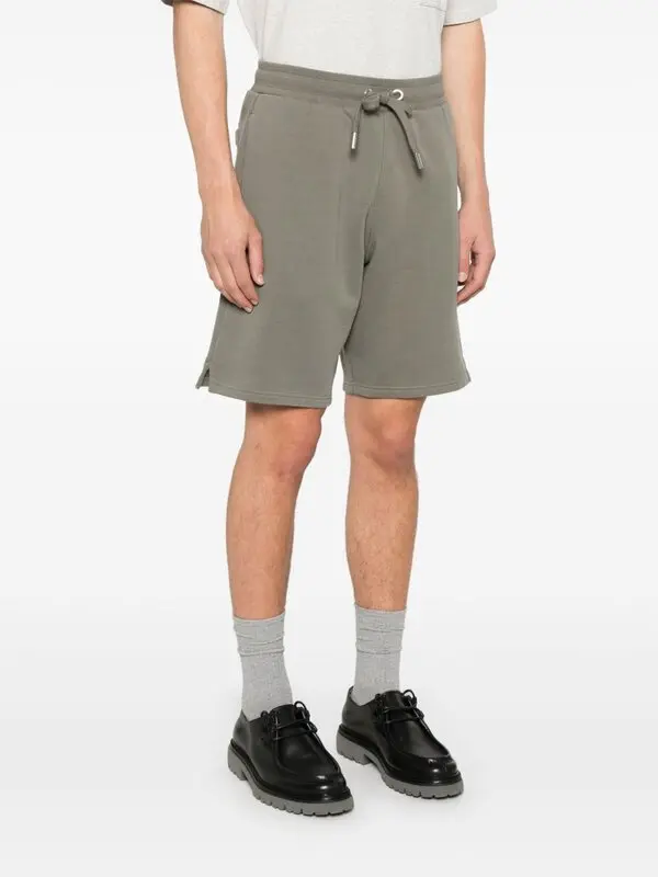 Ami De Coeur-embroidered Shorts - Grey