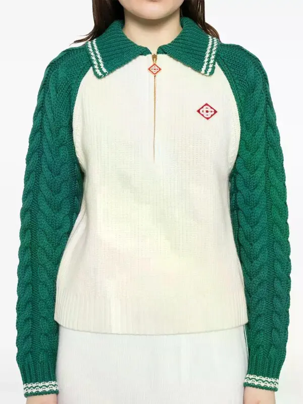 Casablanca Zip-up Jumper